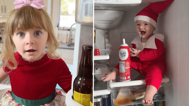 Real Life ‘Elf on the Shelf’ Can’t Stop Laughing When Older Sister ...