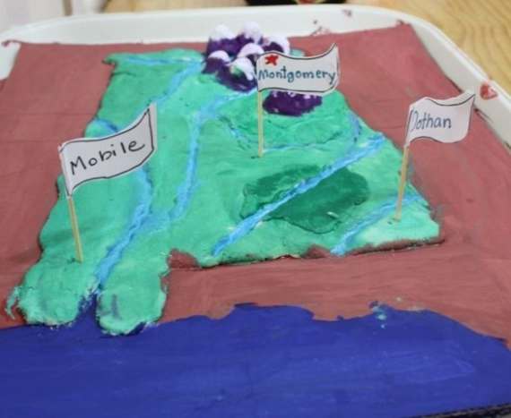 How to Make a Salt Dough Map - WeHaveKids