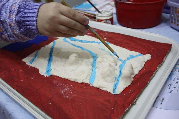 How to Make a Salt Dough Map - WeHaveKids