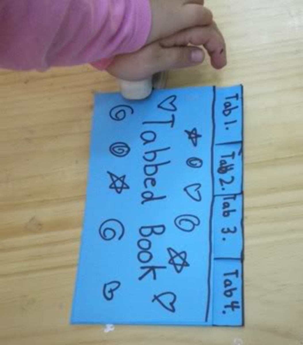 How to Make a Tabbed Book - WeHaveKids