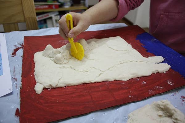 How to Make a Salt Dough Map - WeHaveKids