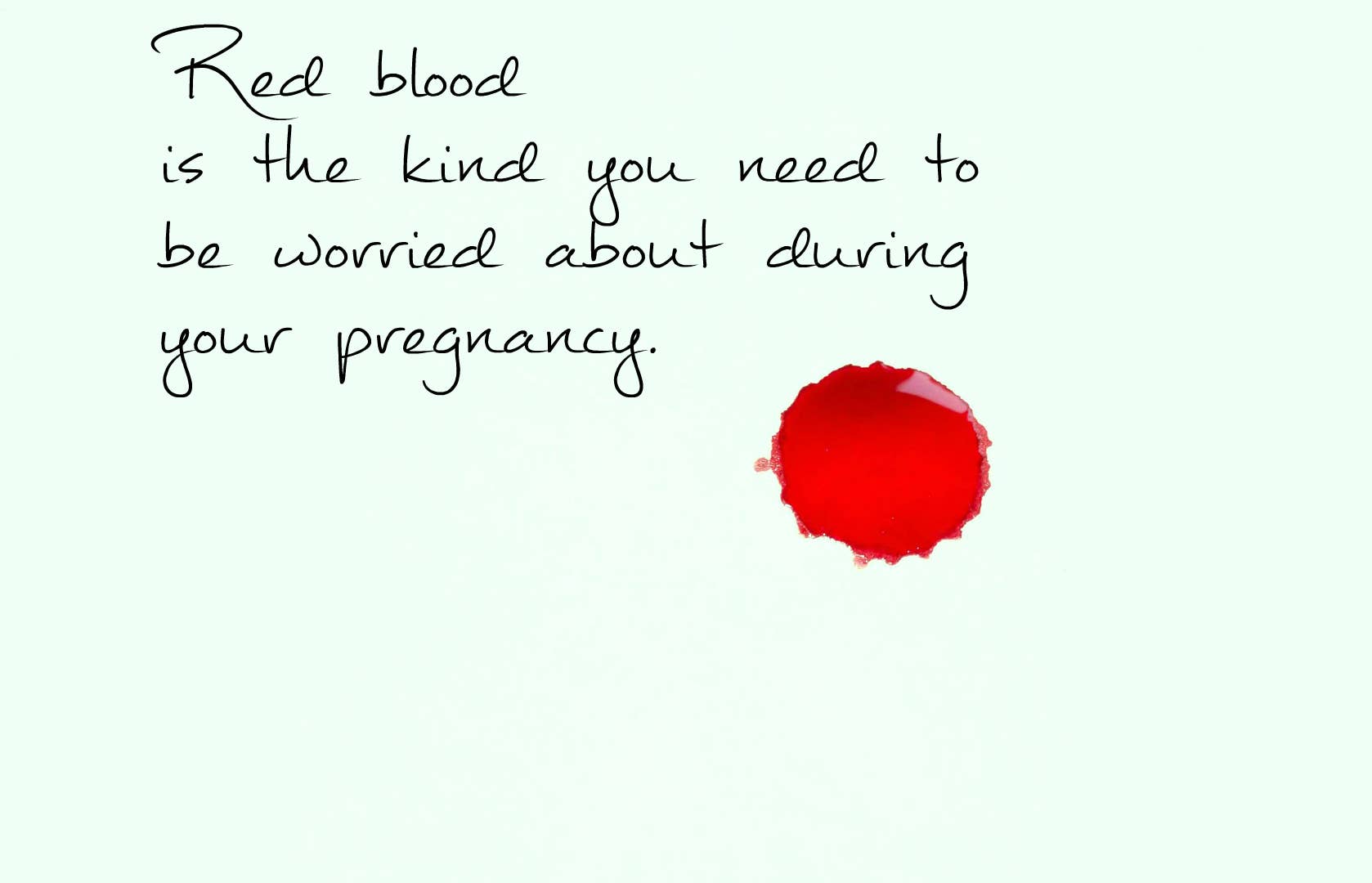 Bleeding or Spotting in Early Pregnancy: Should I Be Worried? - WeHaveKids
