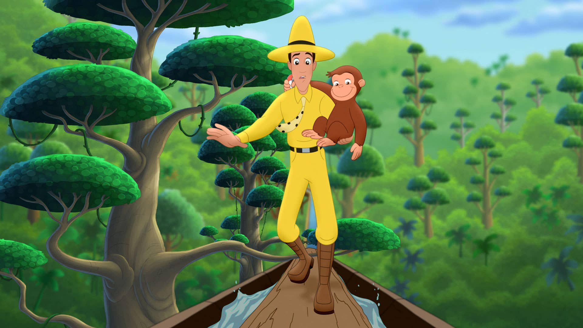 Curious George With Yellow Hat