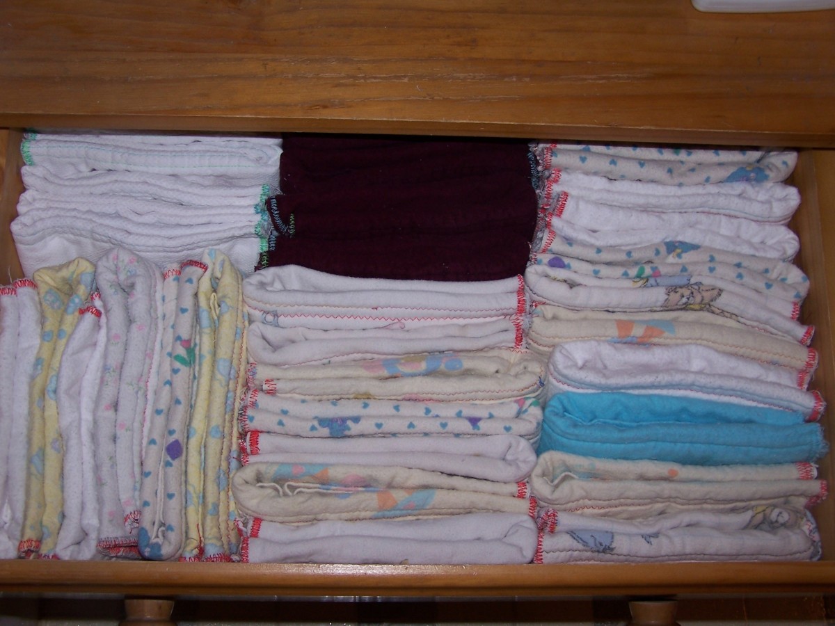 How to Sew Prefold Cloth Diapers - WeHaveKids