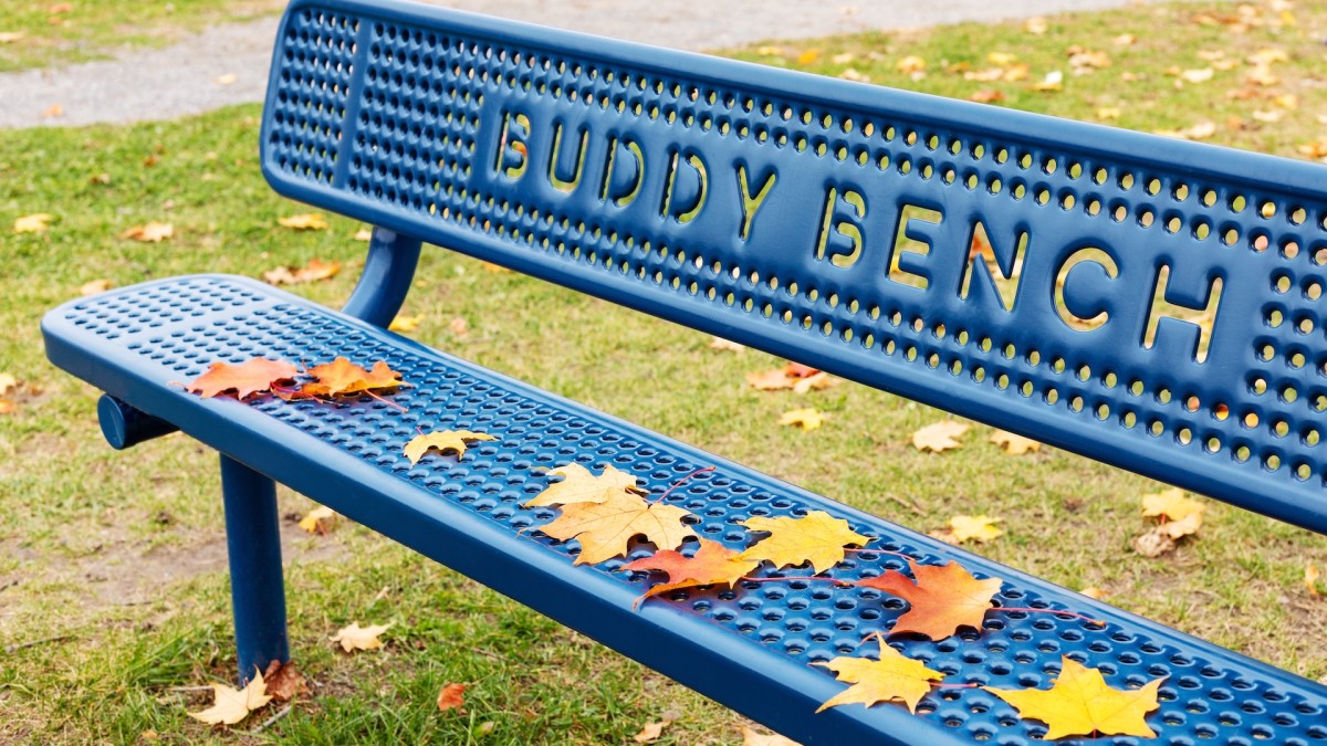 Mom Witnesses Young Son Reach Out to Lonely Boy on ‘Buddy Bench’ and It’s So Pure - WeHaveKids News