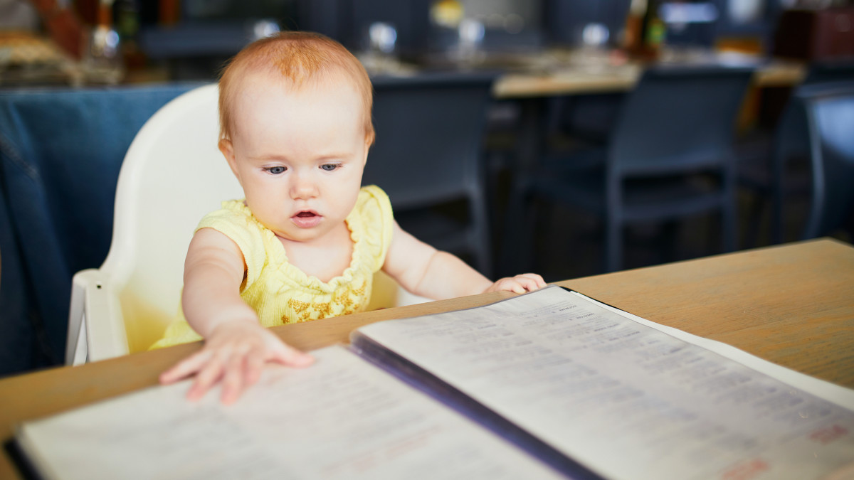 Baby's Intent Focus on Meat at Korean BBQ Is a Whole Mood - WeHaveKids