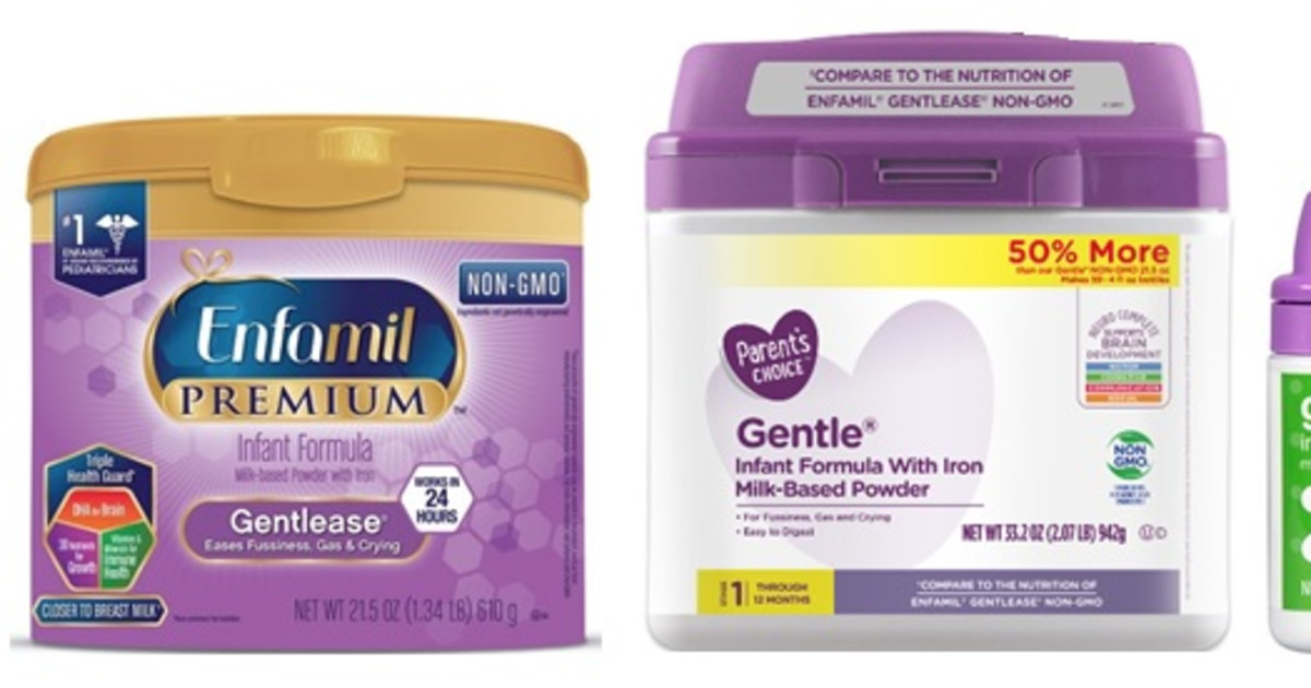 Quality Comparison of Name-Brand and Store-Brand "Gentle" Infant ...