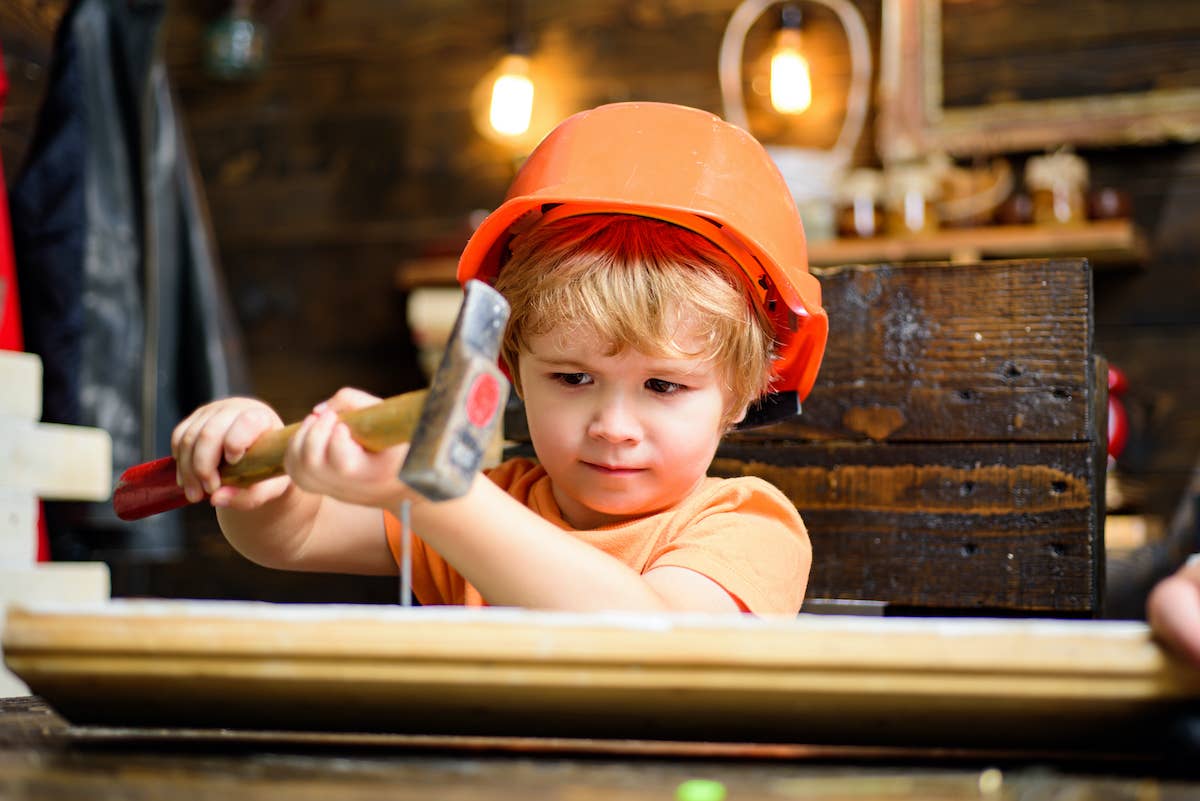 Two-Year-Old Better at Using a Real Hammer Than Most Adults - WeHaveKids