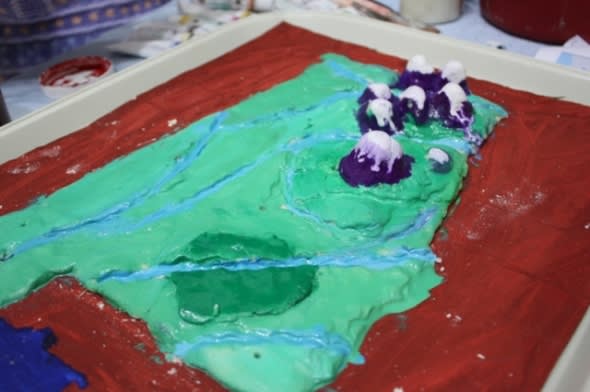 How to Make a Salt Dough Map - WeHaveKids