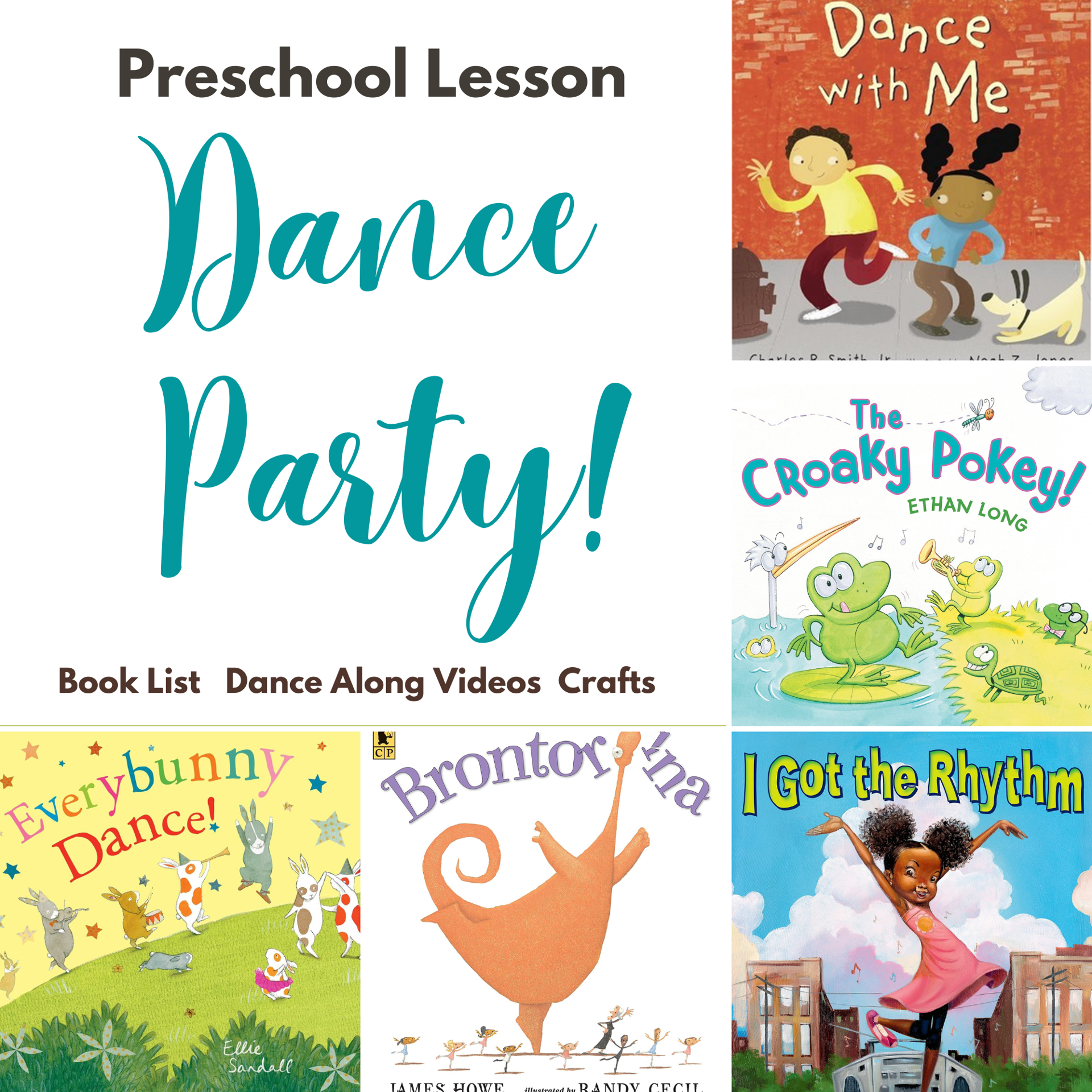 Preschool Dance Party Lesson Plan With Book, Music, and Craft Ideas ...