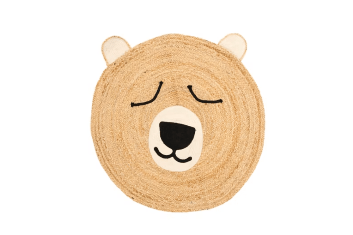 Your Child Needs This Cute Bear Rug from Aldi - WeHaveKids
